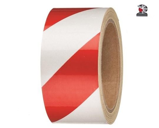 Red and White Sticky Marking Tape 2" (5 rolls) – Giant Safety Limited