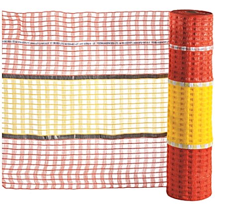 Giant Orange & Yellow Safety Net 5 Rolls – Giant Safety Limited